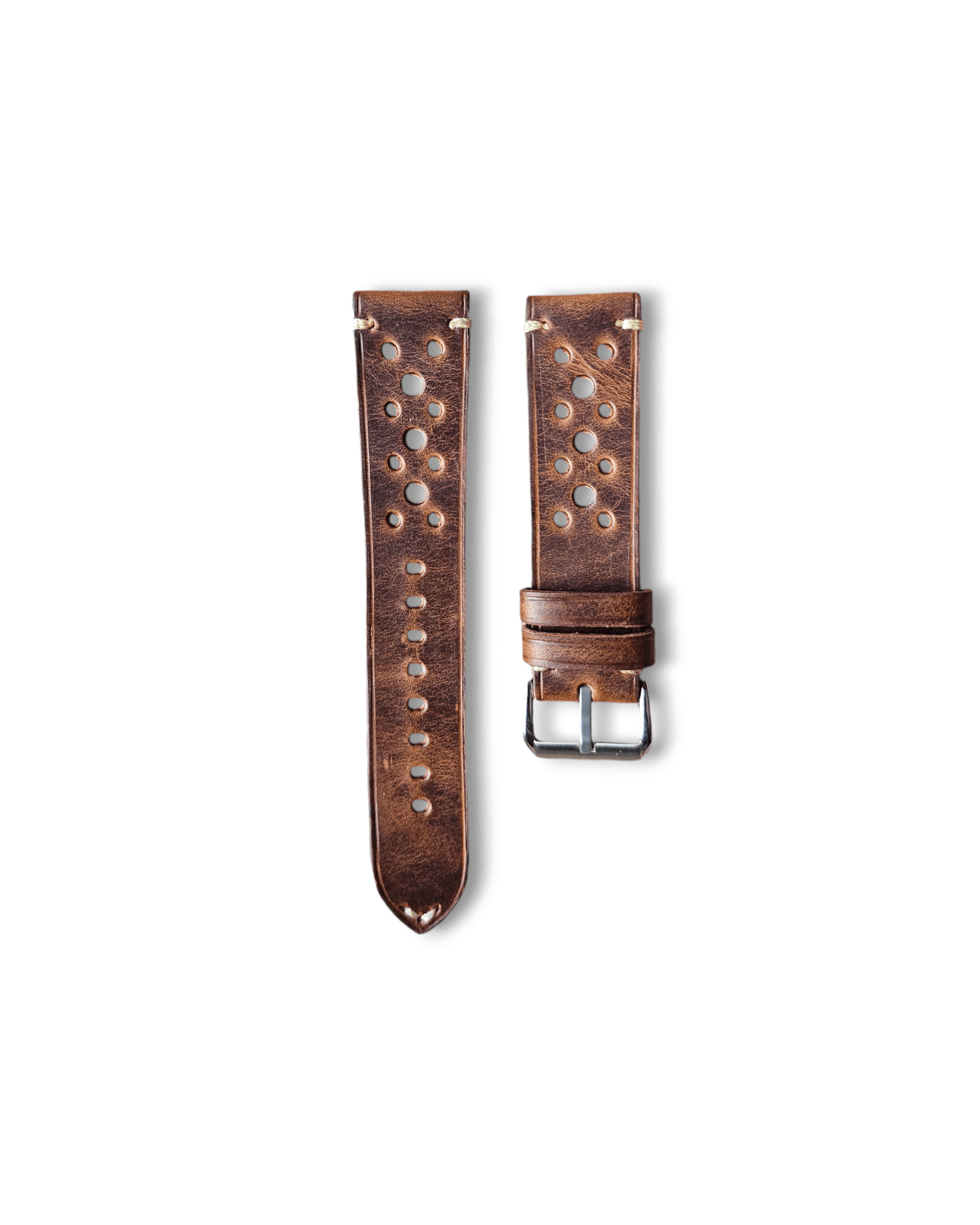 Rally leather strap | Racing leather strap Indianleathercraft