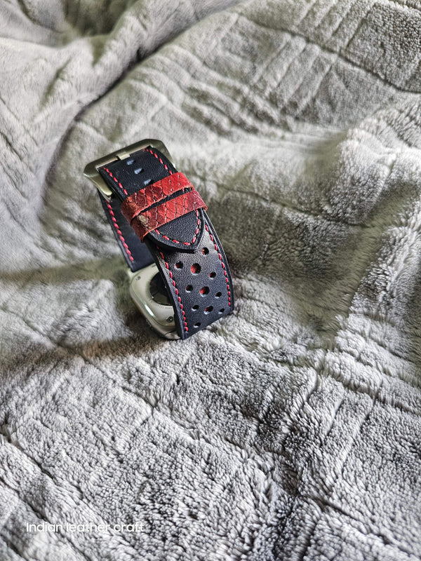 Apple watch ultra strap 2 bands - Hermes orange / Apple watch ultra ...