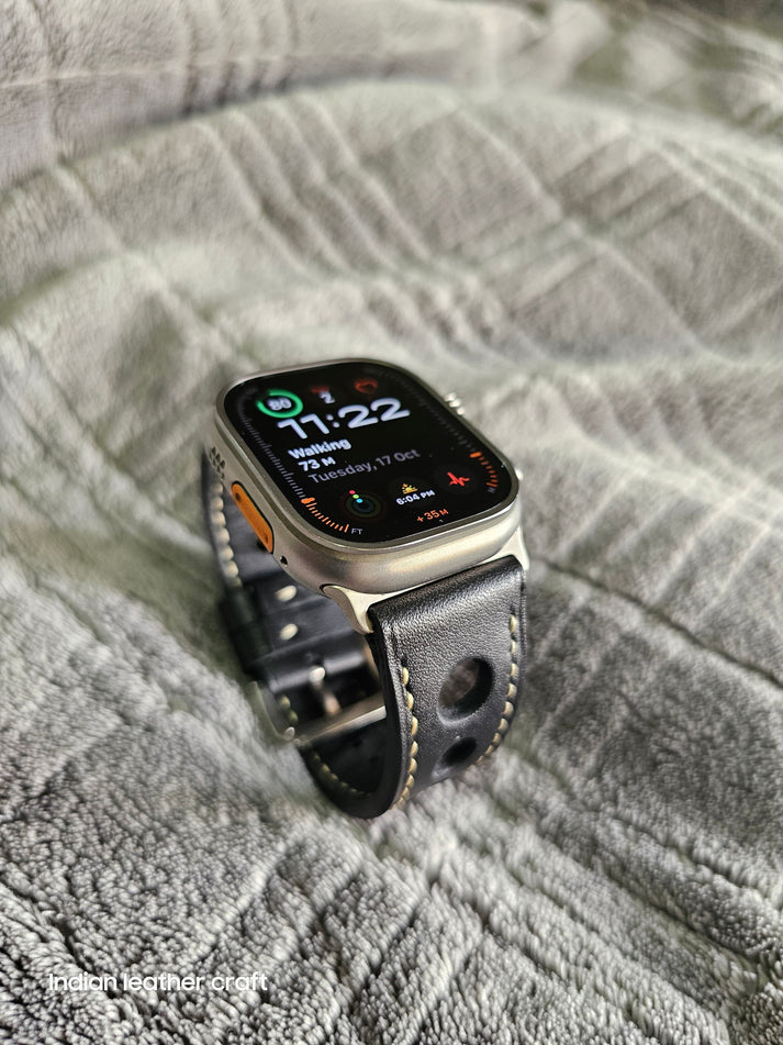 Apple watch ultra strap 2 bands - Hermes orange / Apple watch ultra ...