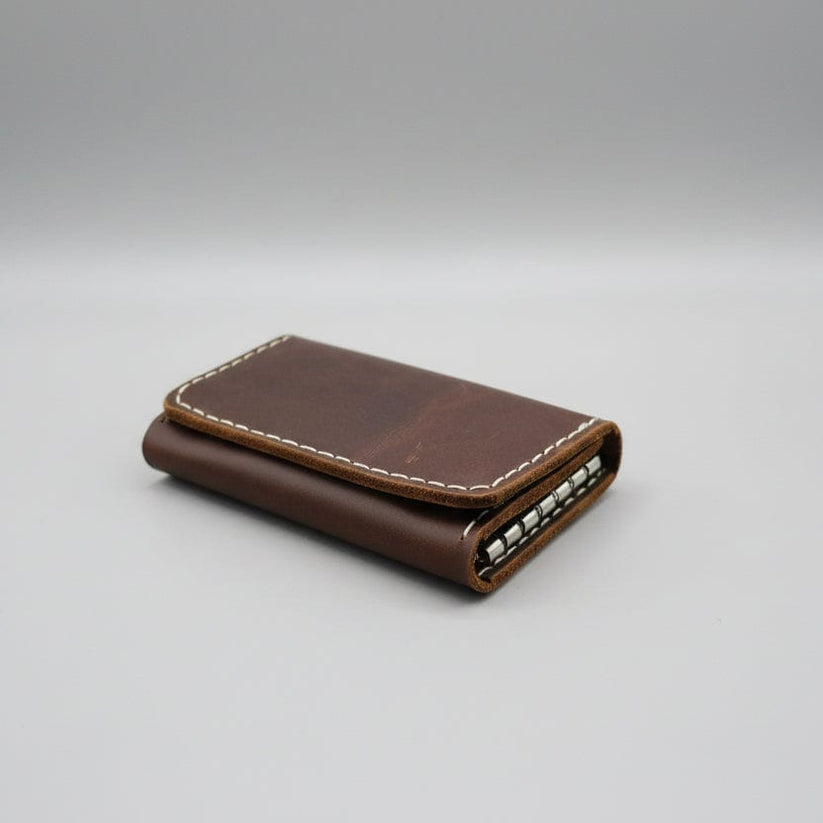 Handmade leather key pouch - Indianleathercraft