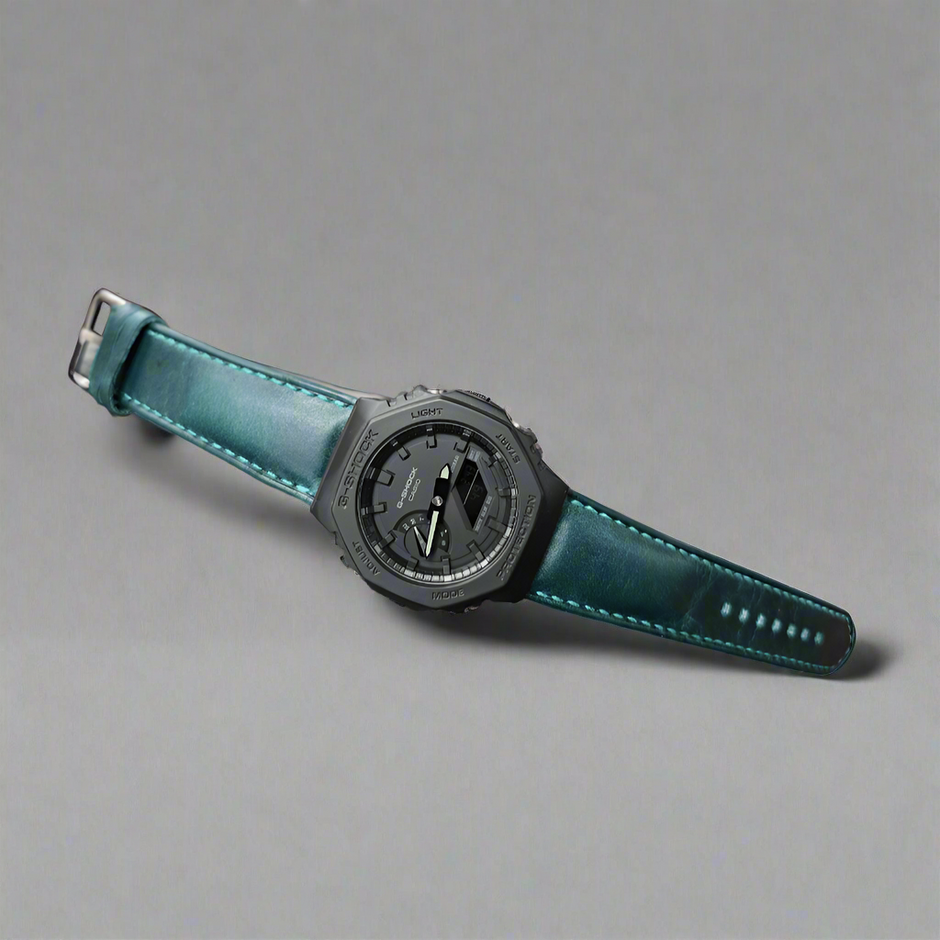 Casio watch leather straps Indianleathercraft