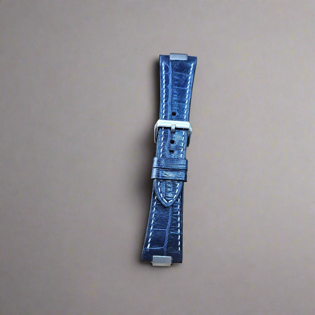 Load image into Gallery viewer, Indianleathercraft watch strap Blue ...