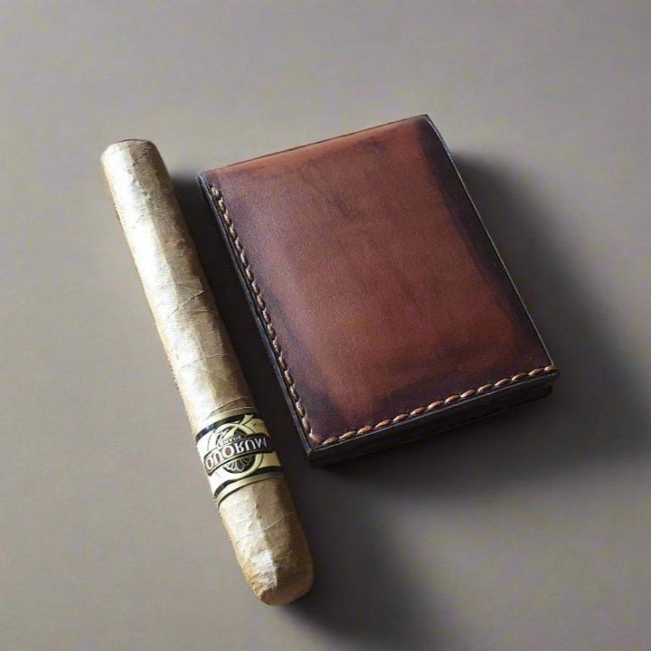 Handmade leather wallets and card holders | Indian leather craft ...