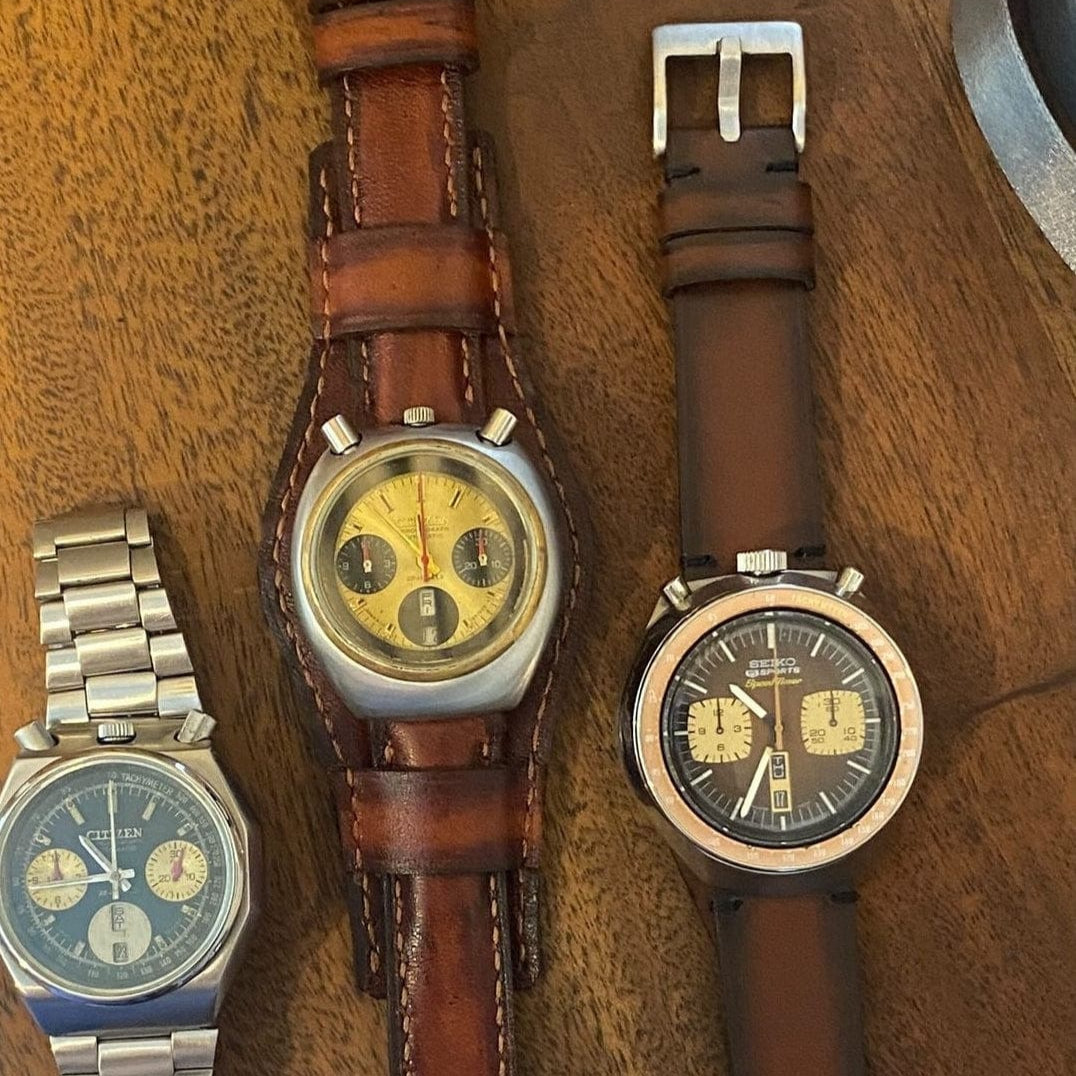 Handmade full grain leather bund strap - Indianleathercraft