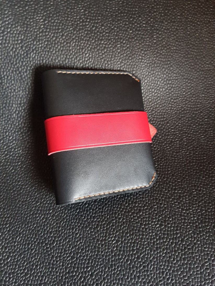 Handmade Strap leather wallet - Indianleathercraft