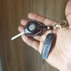 Indianleathercraft Keychains Royal Enfield Meteor leather key cover