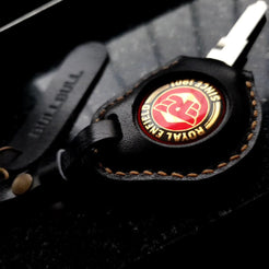 Royal enfield key cover|Royal enfield keychain - Indianleathercraft