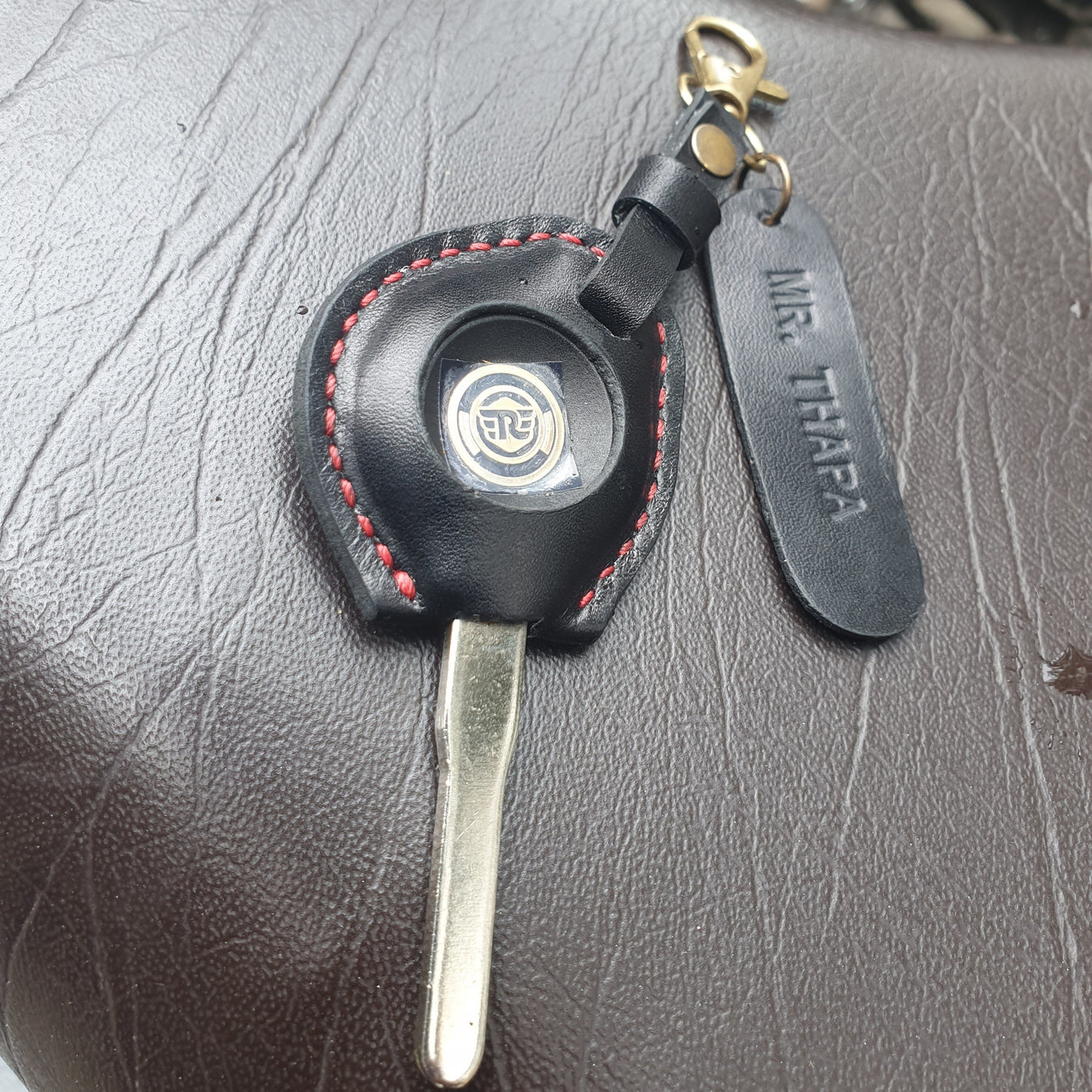 Royal Enfield Twins Interceptor 650&Continental GT 650 leather key ...