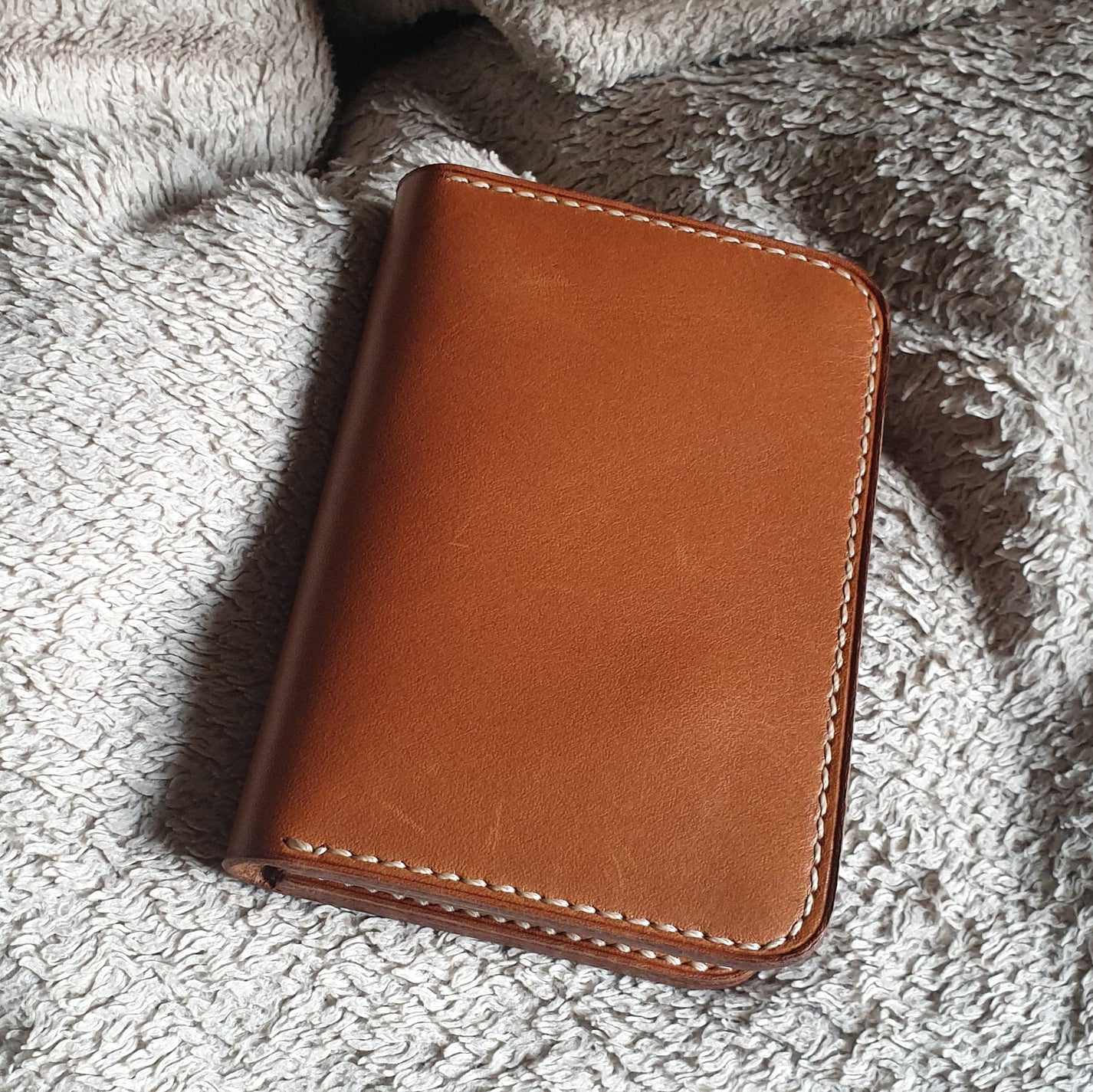 Full grain leather card holder Indianleathercraft